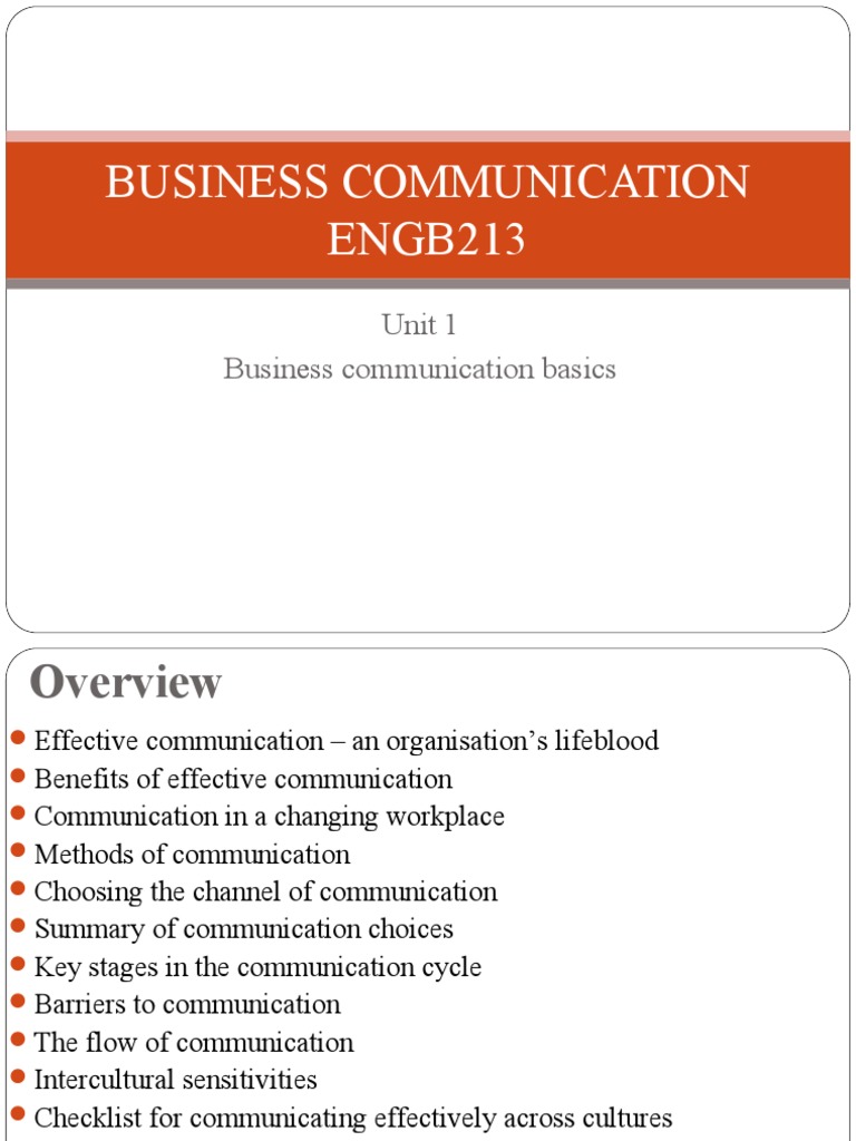 Business Communication High School | PDF | Communication | Cross ...