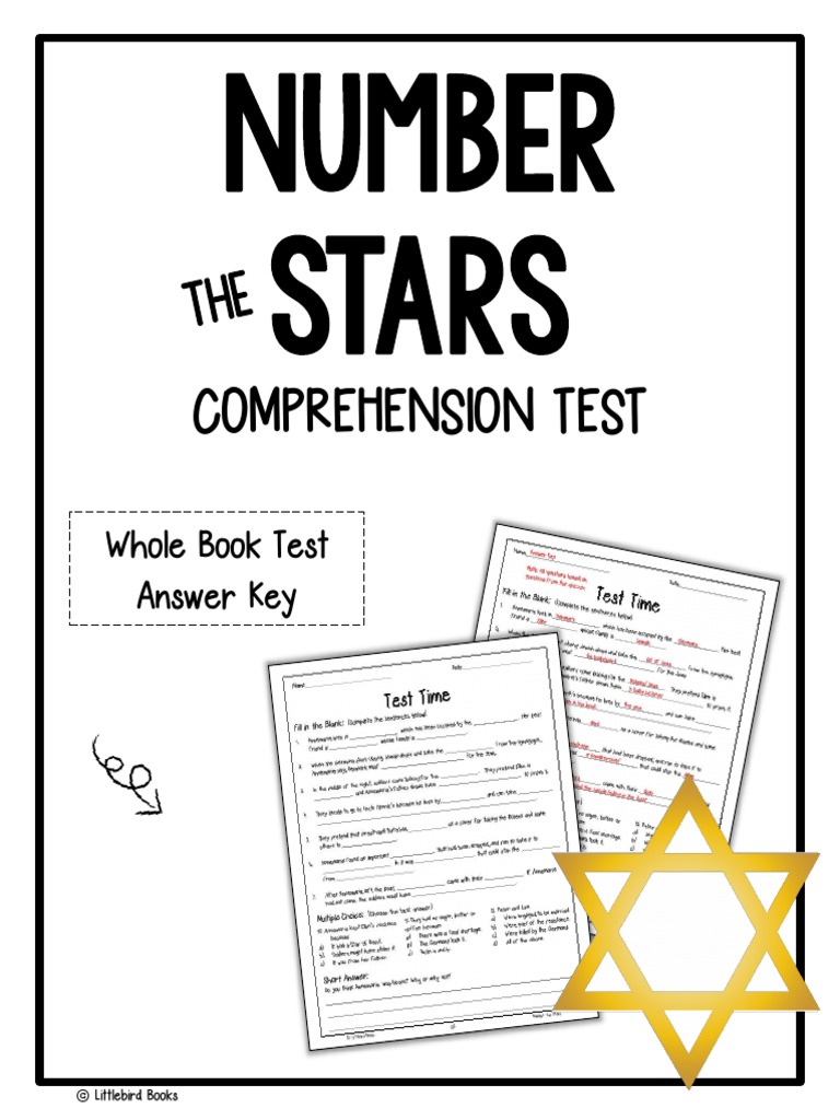 Comprehension Test: Whole Book Test Answer Key | PDF | Computing