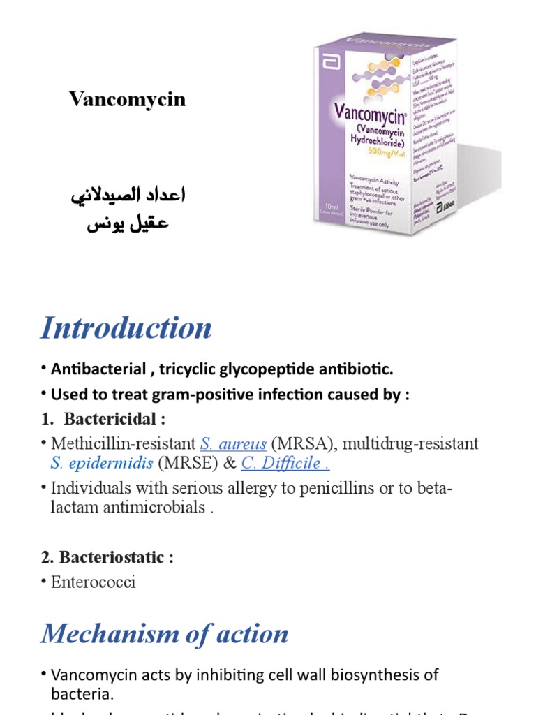 Vancomycin Therapy | Download Free PDF | Staphylococcus Aureus | Medicine