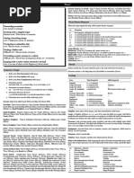 Factorio Cheat Sheet Overview | PDF | Nuclear Reactor | Mining