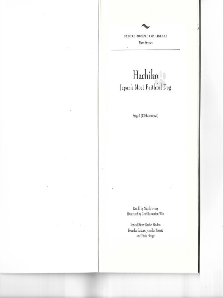 Hachiko Japan's Most Faithful Dog | PDF