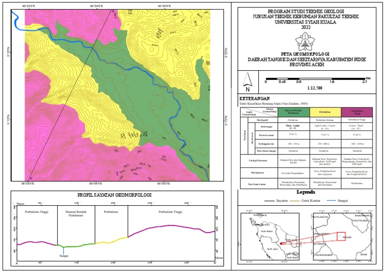 Peta Geomorfologi | PDF