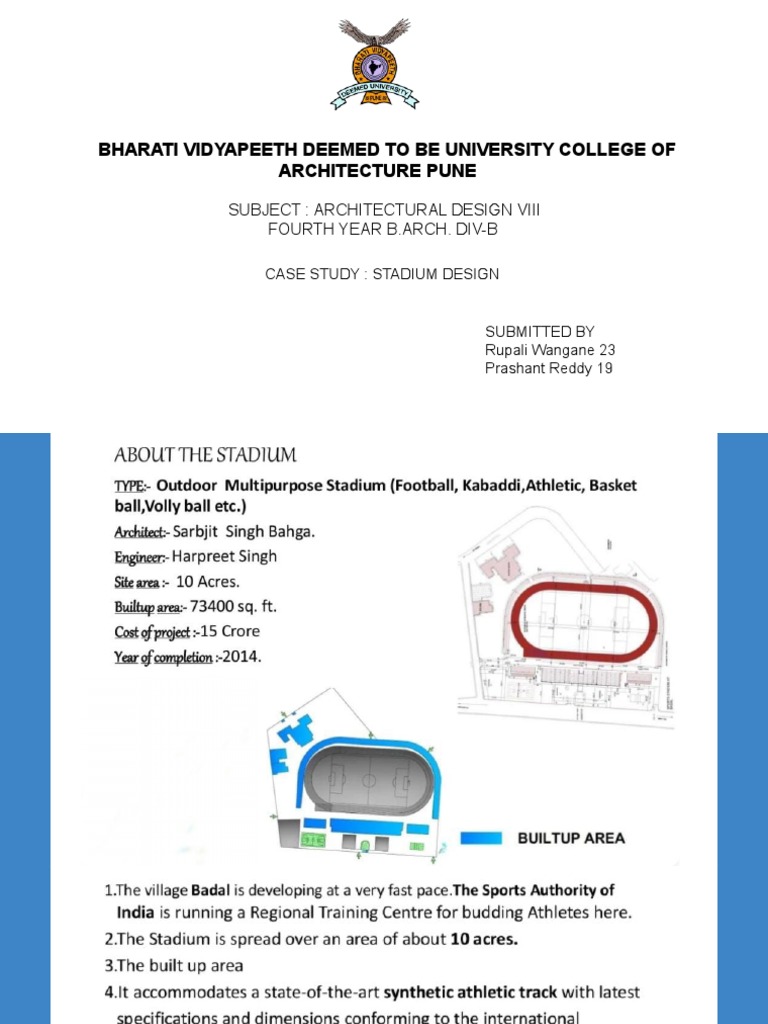 Stadium Case Study | PDF