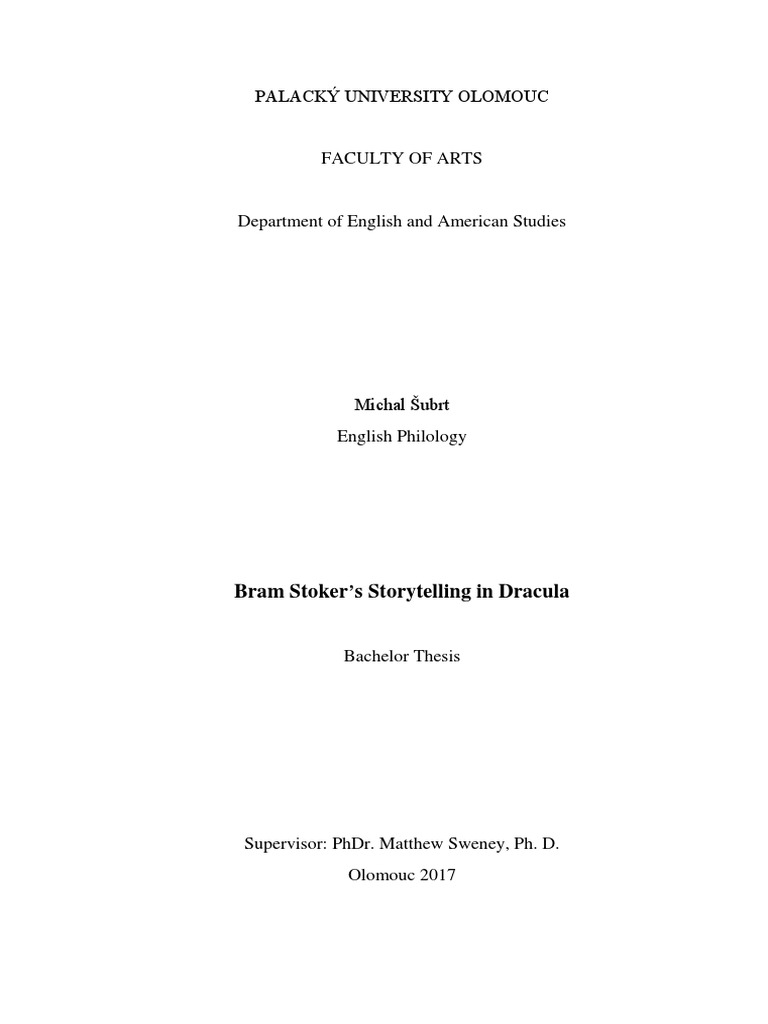 Analyzing Bram Stoker's Dracula | PDF | Mina Harker | Dracula