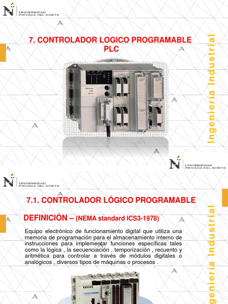 Tema11 Programación Con PLC | PDF | Controlador lógico programable ...