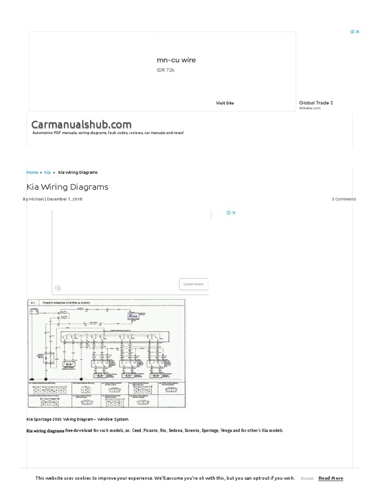 KIA Wiring Diagrams | PDF | Transport | Motor Vehicle