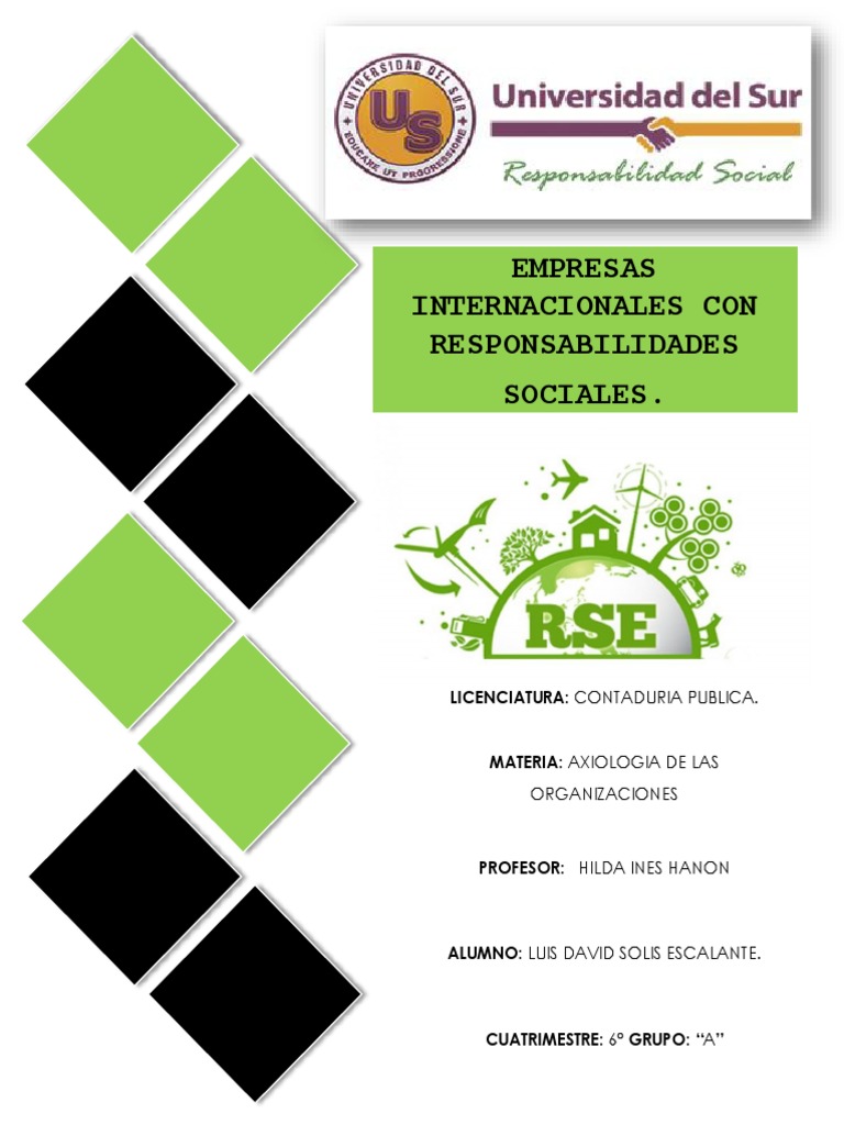 Rse Internacional | PDF | Responsabilidad social corporativa | Apple Inc.
