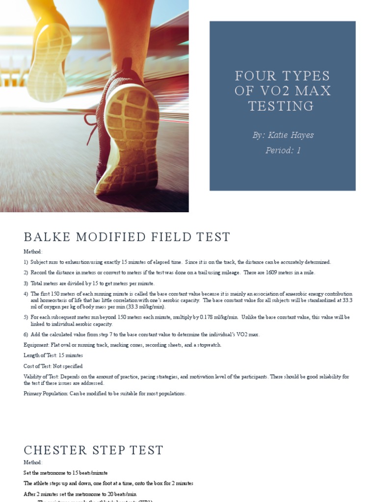Vo2 Max Testing | PDF | Heart Rate