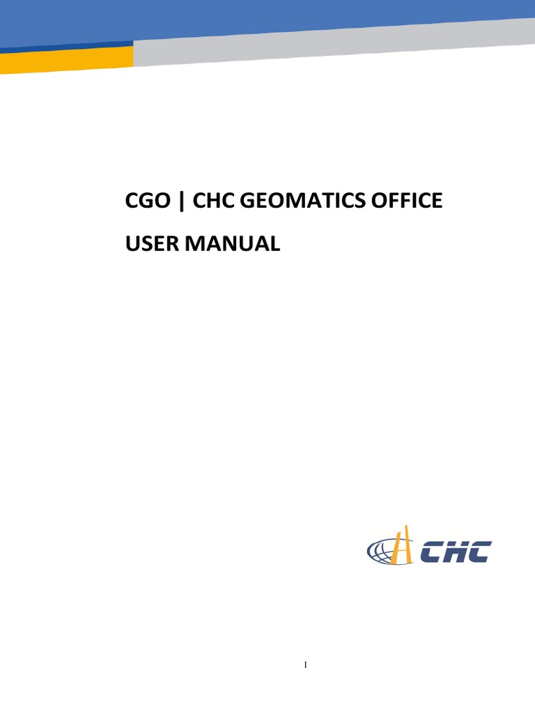 CGO1.0.1 User Manual | PDF | Computer File | Window (Computing)