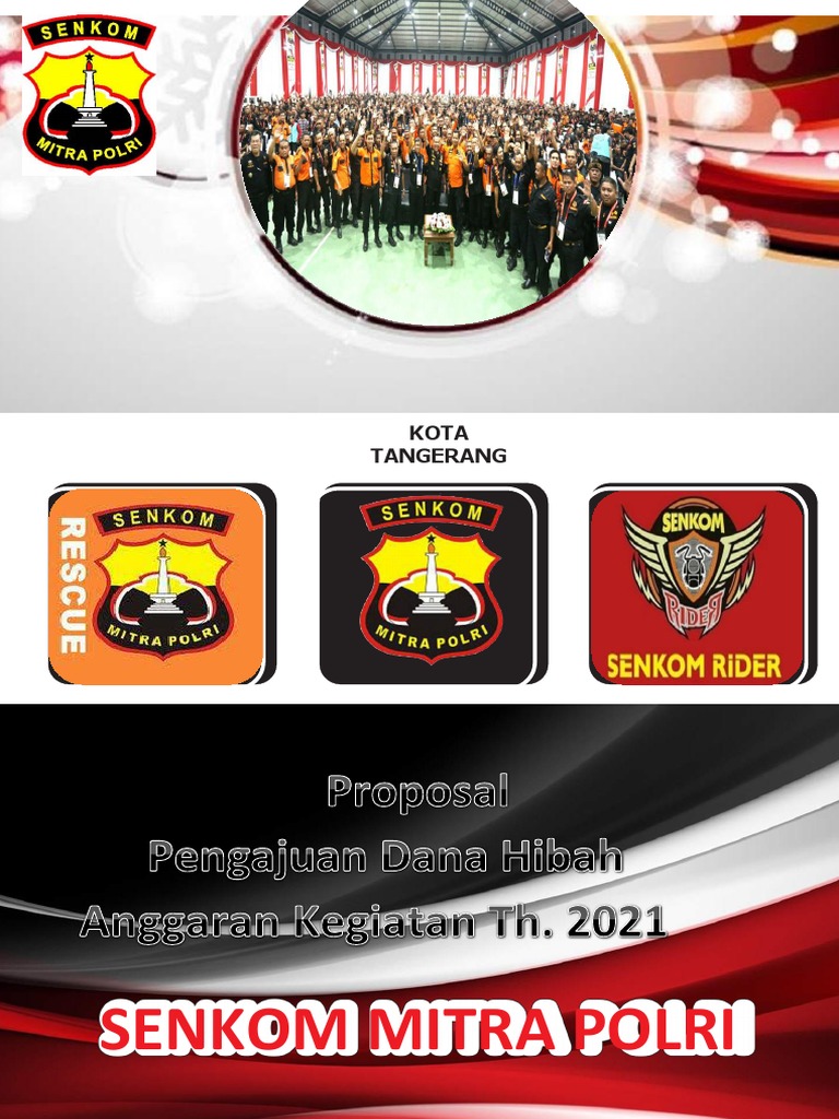 Proposal Hibah Senkom Mitra Polri 2021 | PDF