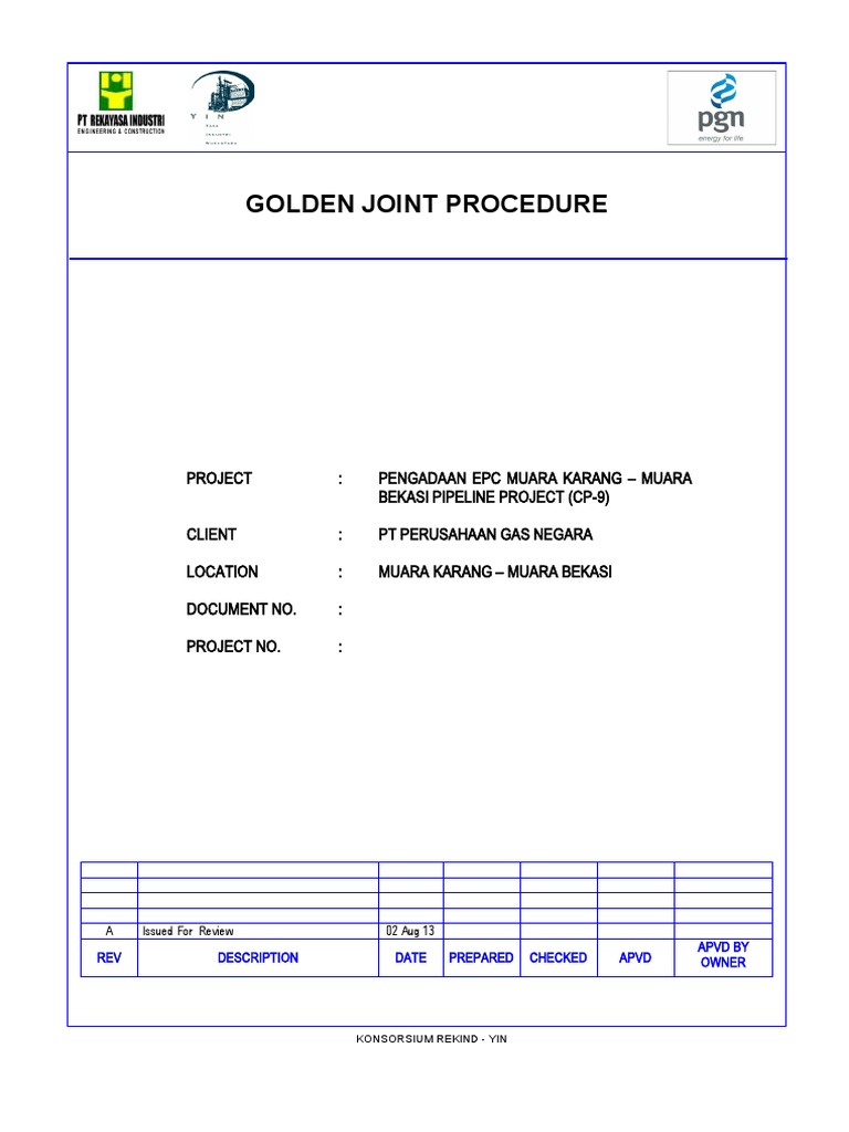 Golden Joint Welding Guide | PDF | Construction | Welding