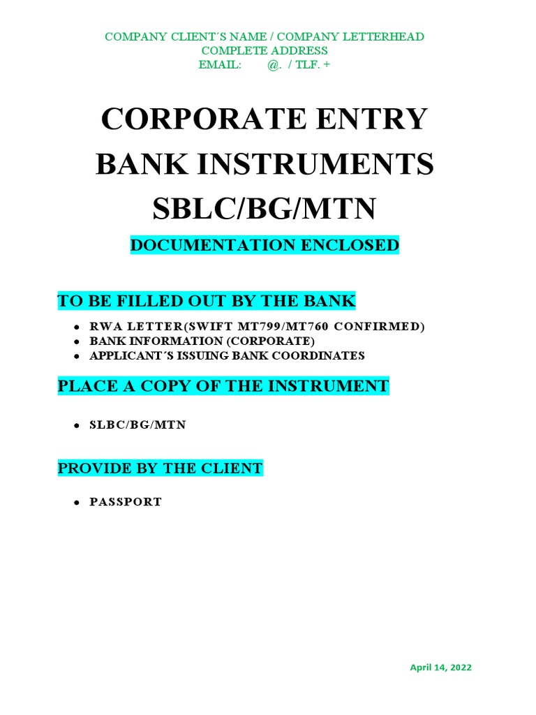 Bank Instrument Confirmation | PDF | Banks | Economies