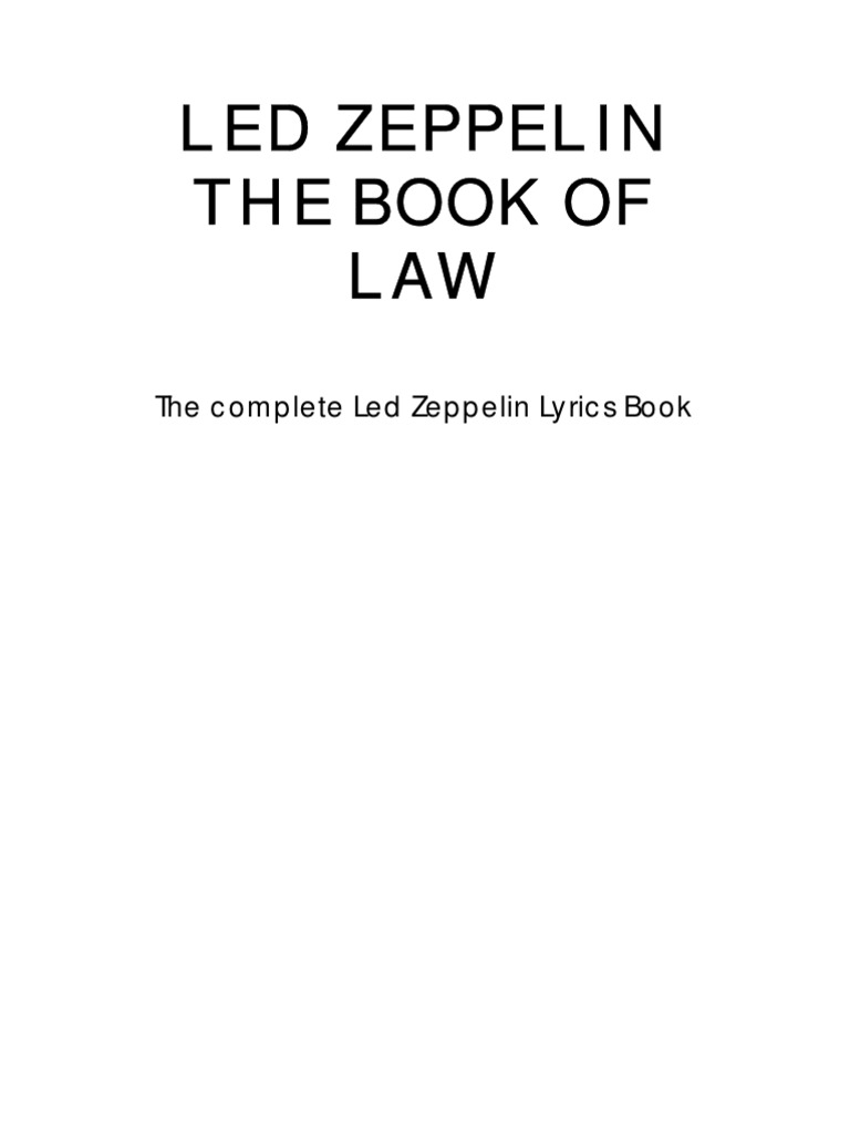 Led Zep | PDF | Led Zeppelin | Nature