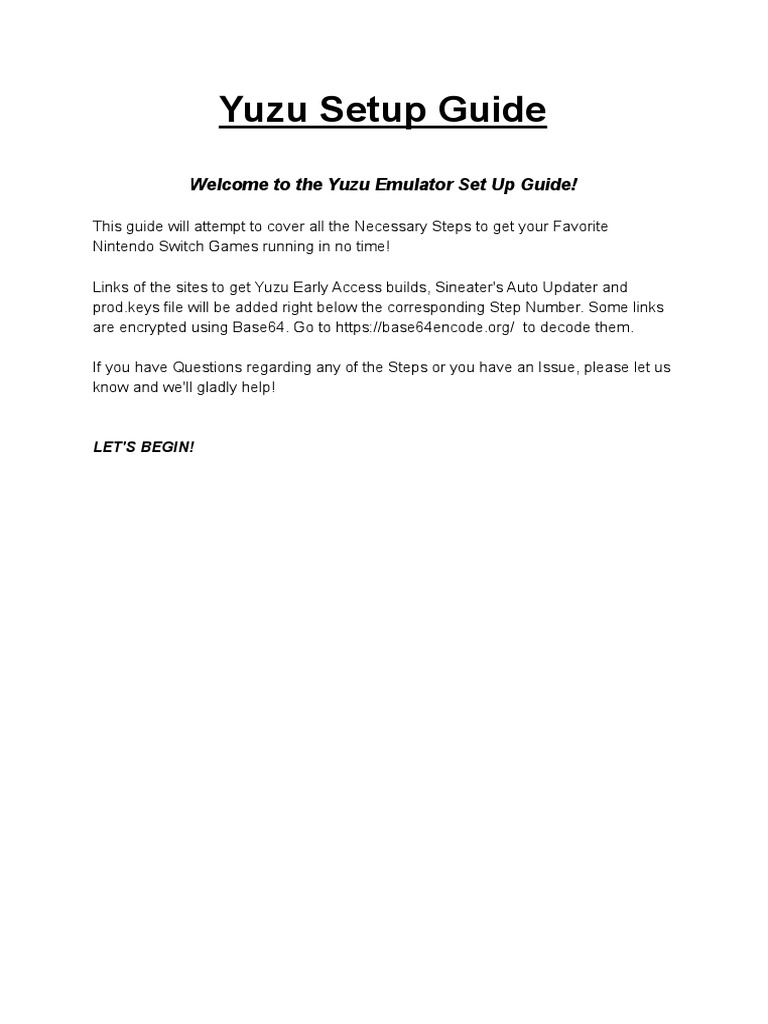 Yuzu Setup Guide: Get Nintendo Switch Games Running in 40 Steps or Less ...