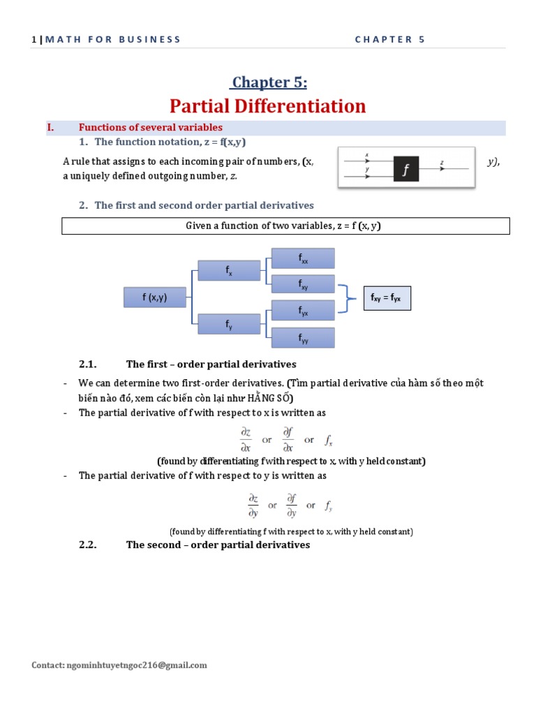 Chapter 5 | PDF | Mathematical Optimization | Derivative
