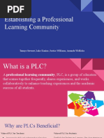 Mcvey Mary - Ead - 523 - CLC - Collaborative Learning Communities | PDF | Teachers | Human Nature