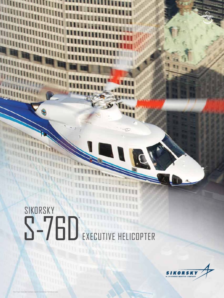 Sikorsky S76D VIP Brochure | PDF | Helicopter | Avionics