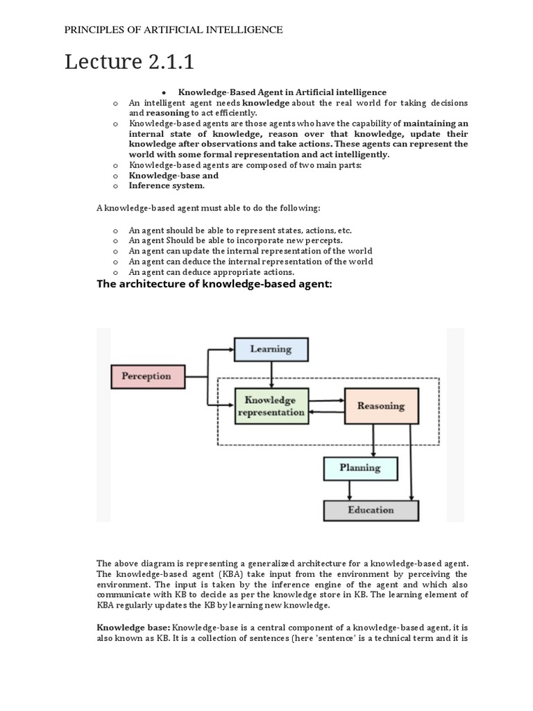 Ai Unit 2 | PDF | Knowledge Representation And Reasoning | First Order Logic