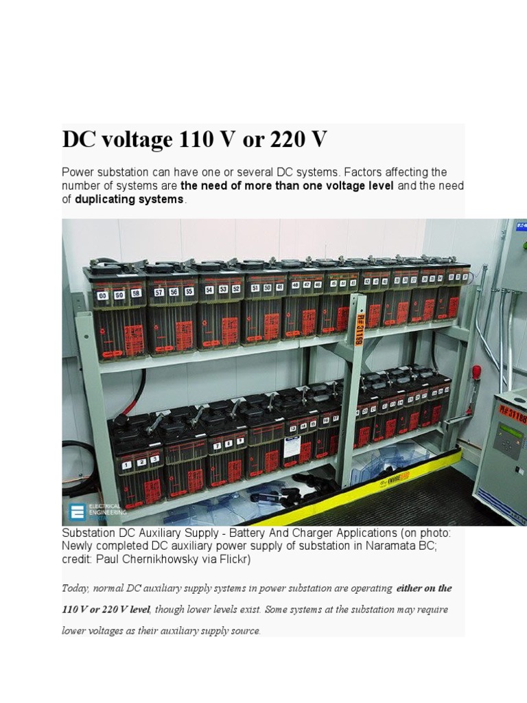 DC Battry | PDF | Battery Charger | Direct Current