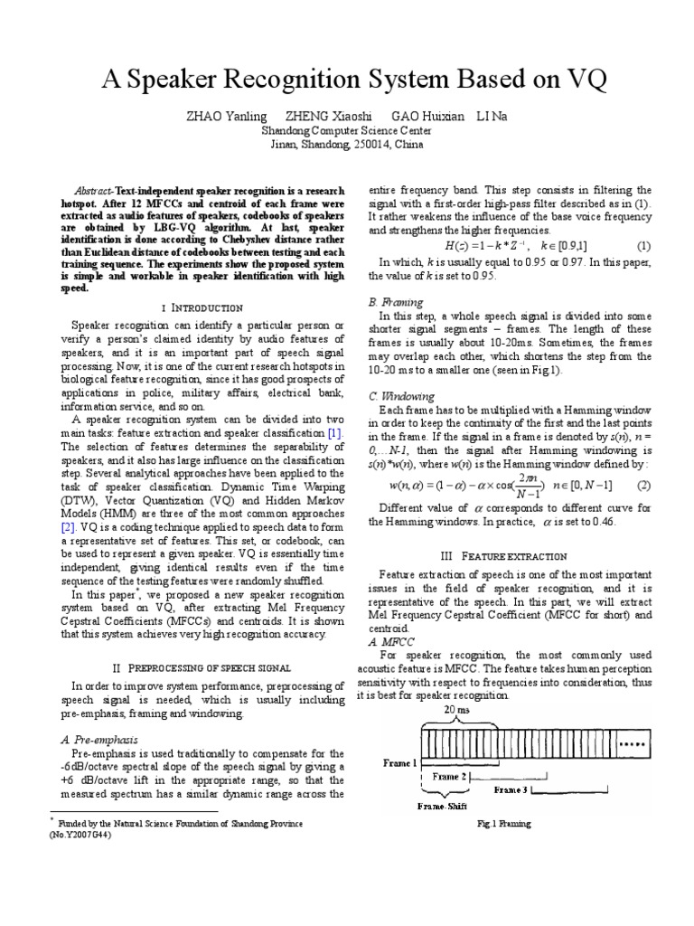 LBG VQ | PDF | Telecommunications Engineering | Areas Of Computer Science