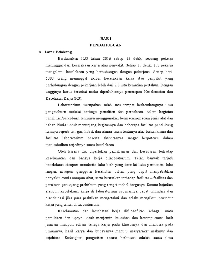 Kelompok 3 - k3 Di Lab Kimia-2 | PDF