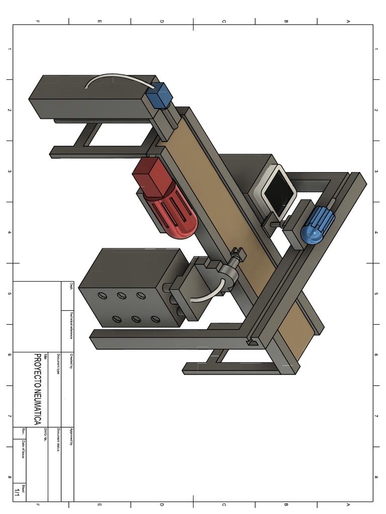 Planos Proyecto Neumatica | PDF