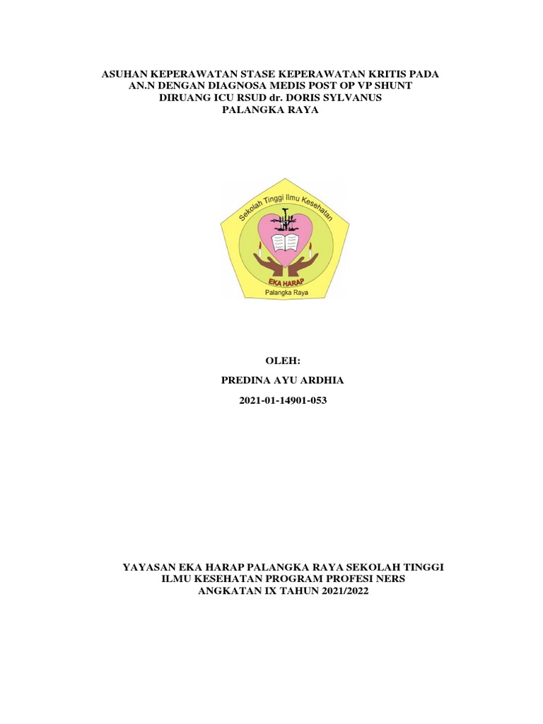 Askep Post Op VP Shunt (Predina Ayu.a) | PDF