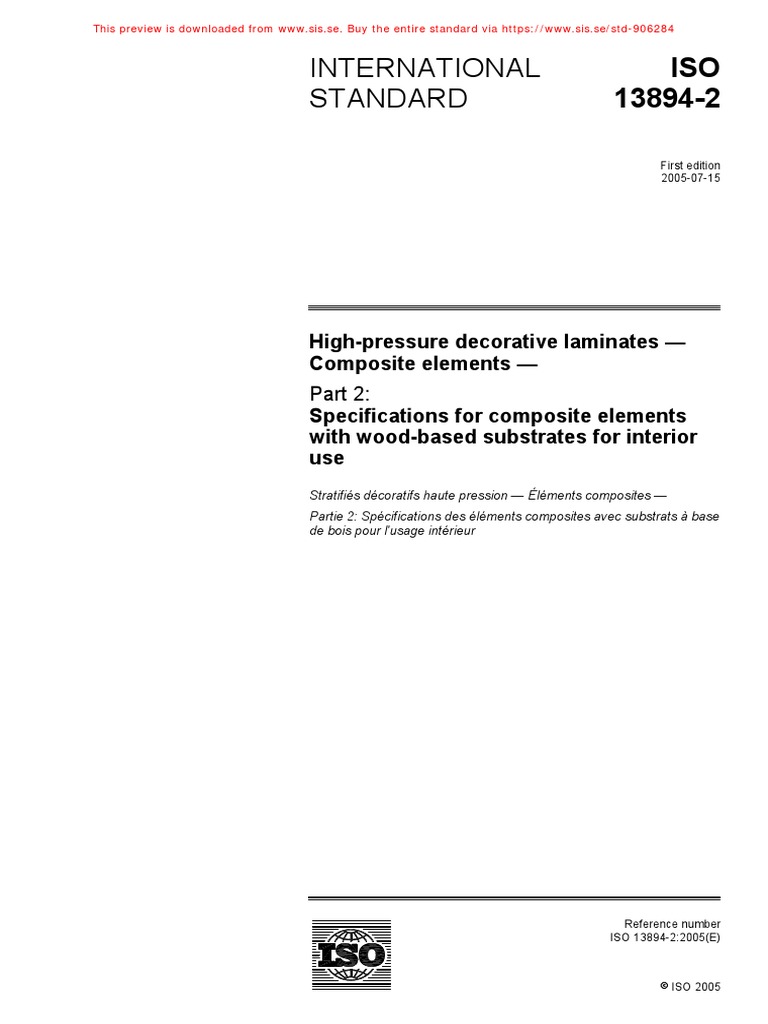 Iso 13894 2 2005 en PDF | PDF | International Organization For ...
