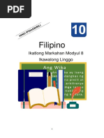 Pagsusuri NG Nobela | PDF