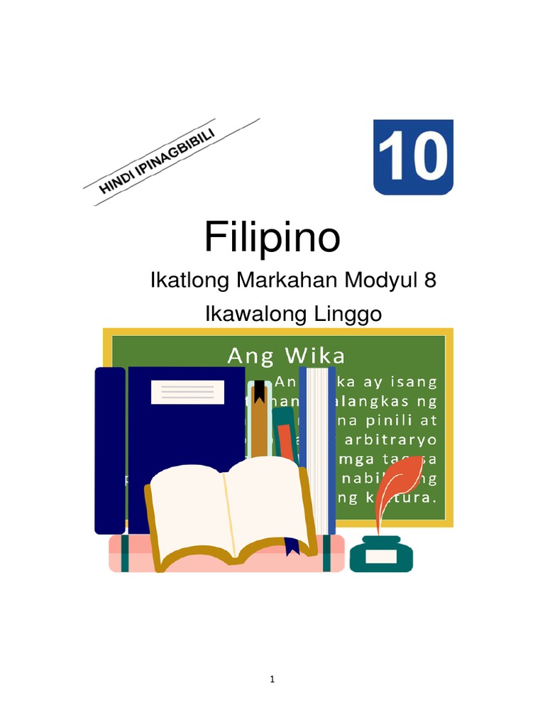 Fil10 Q3 M8 V1-Hybrid | PDF