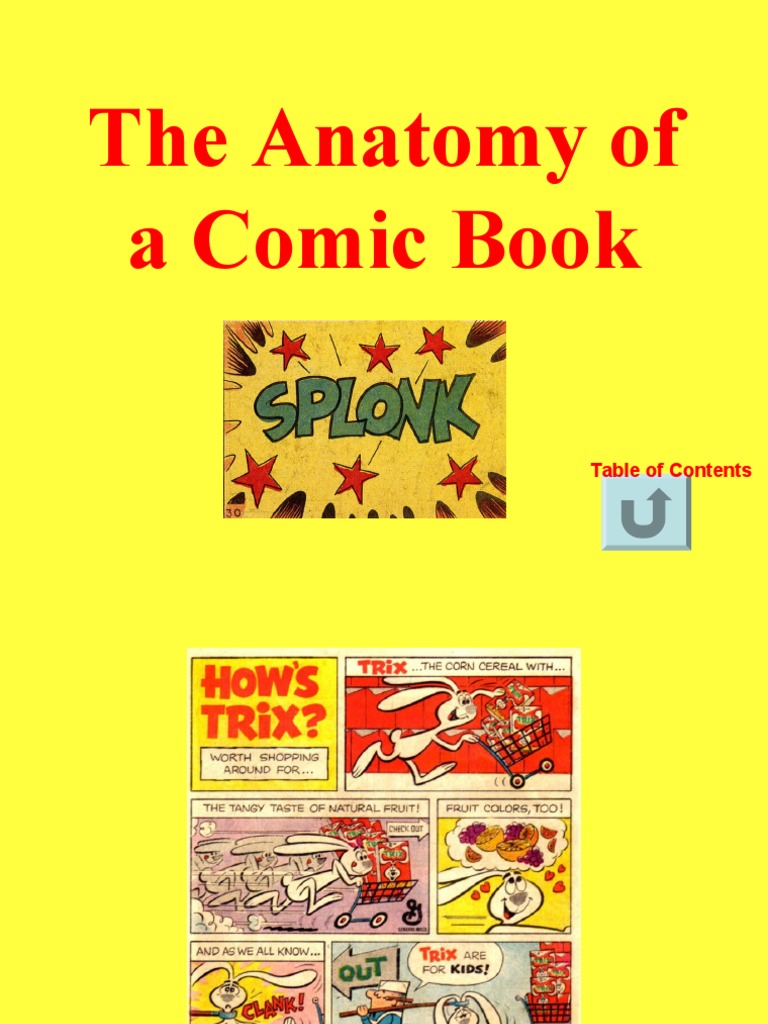 The Anatomy of A Comic Book | PDF | Written Communication | Comics