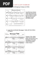 Not Angka Lagu Wajib Nasional | PDF | Seni & Disiplin Bahasa