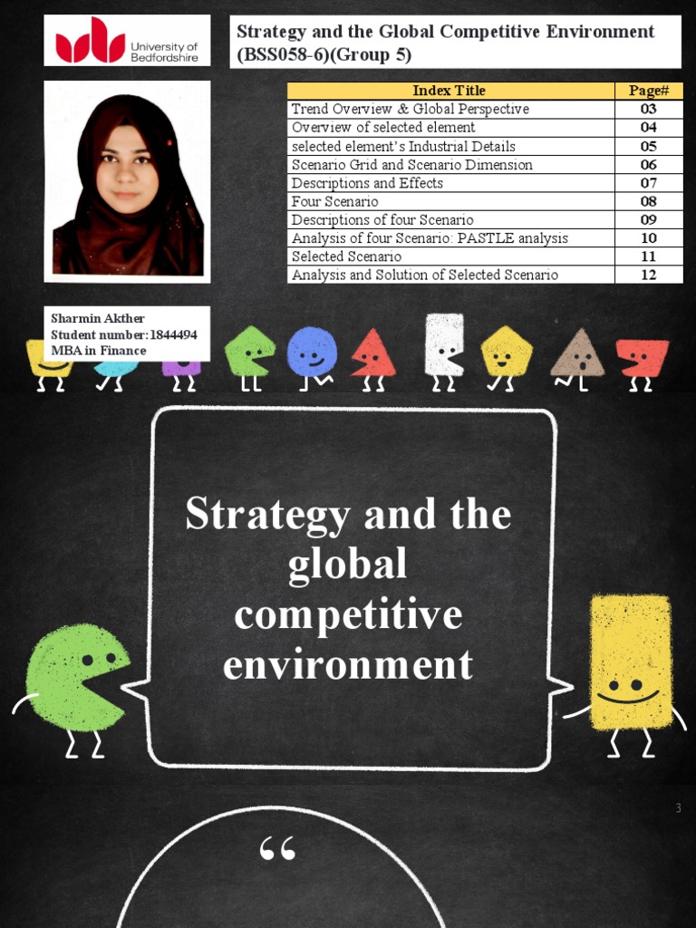 Strategy and The Global Competitive Environment (BSS058-6) (Group 5) | PDF | Photovoltaics ...