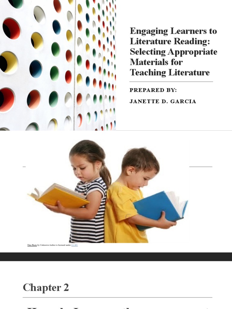 NEO Lesson 4 Selecting Appropriate Materials For Teaching Literature ...