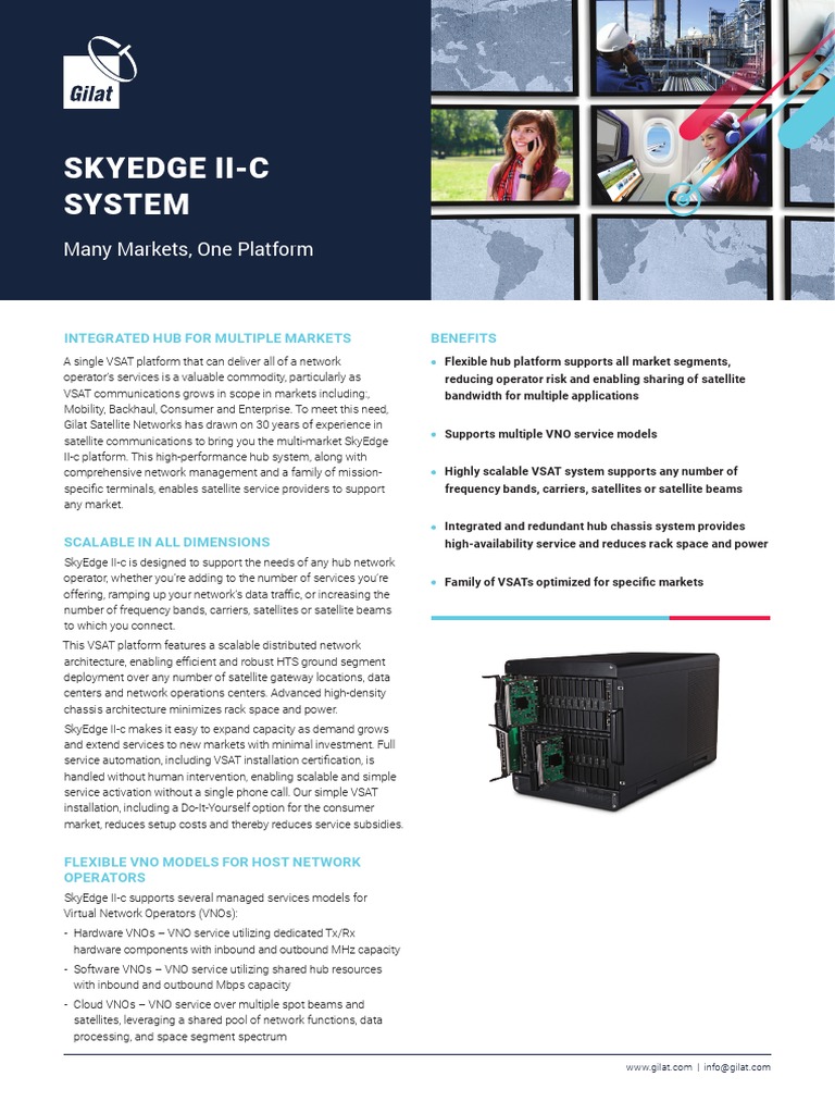 Skyedge Ii-C System: Many Markets, One Platform | PDF | Computer ...