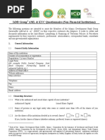 Wolfsberg Questionnaire 2018 | PDF | Money Laundering | Financial Services