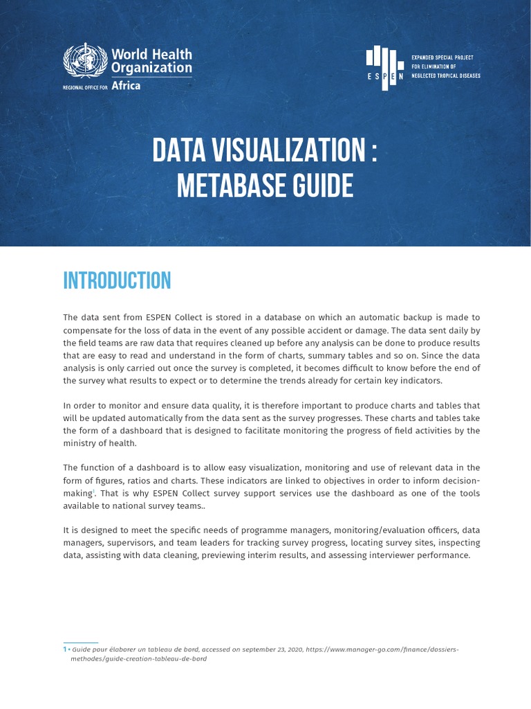 Data Visualization - Metabase Guide | PDF | Password | Data