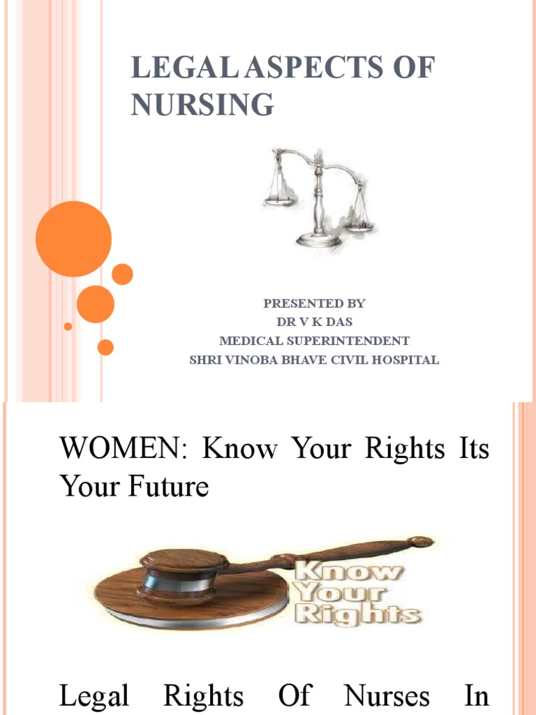 Understanding Legal Rights and Responsibilities in Nursing Practice: A ...