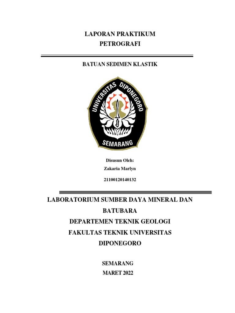 Laporan Praktikum Petrografi | PDF