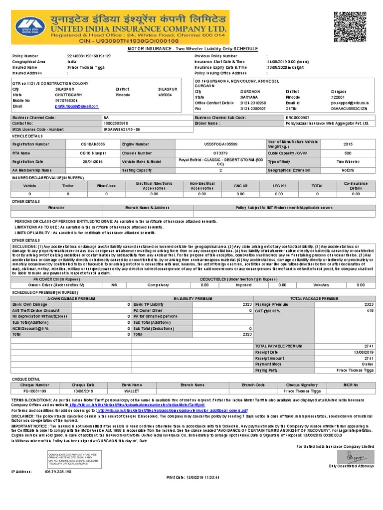 Code of Ethics | PDF | Insurance | Cheque