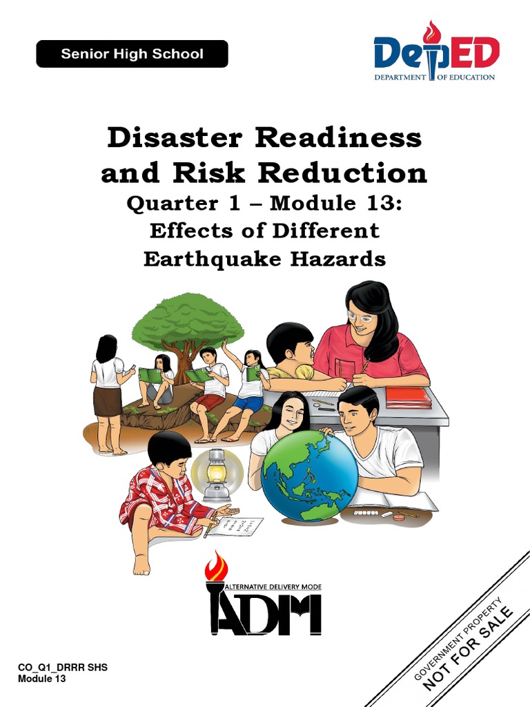 DRRR-Quarter 1-Module 13 | PDF | Earthquakes | Tsunami