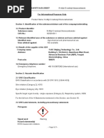 Aerophine 3418A Safety Data Sheet | PDF | Toxicity | Hydrogen Peroxide