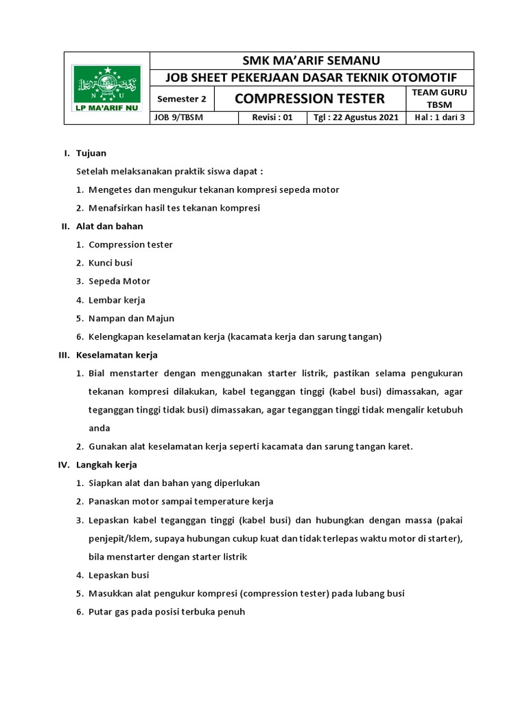 Compression Tester | PDF