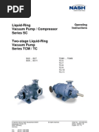 NASH Vacuum Pump Manual