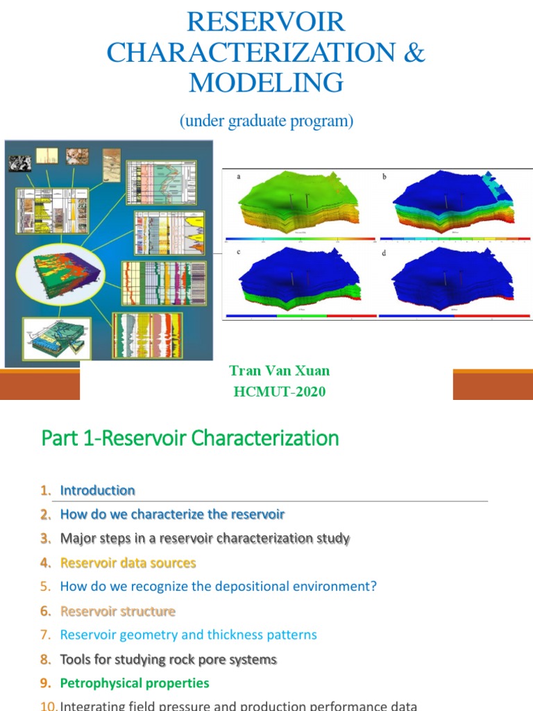 01-Reservoir Characterization RV | PDF