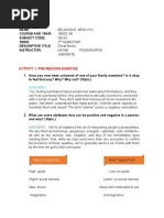 Growing Up - Key Moments - Outline | PDF | Self-Improvement