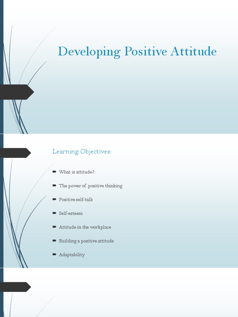 Developing a Positive Mindset: Strategies for Cultivating Self-Esteem ...