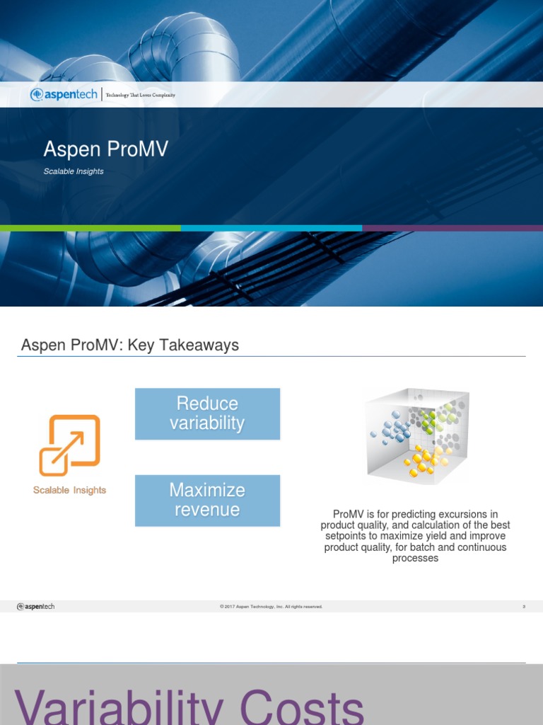 Aspen ProMV Introduction | PDF | Data Analysis | Big Data