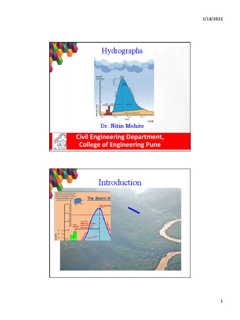 Hydrographs: Civil Engineering Department, College of Engineering Pune ...