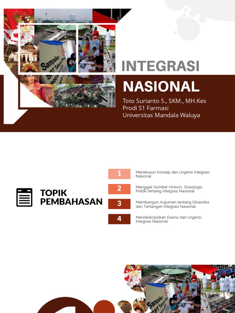 Urgensi dan Konsep Integrasi Nasional | PDF | Politik